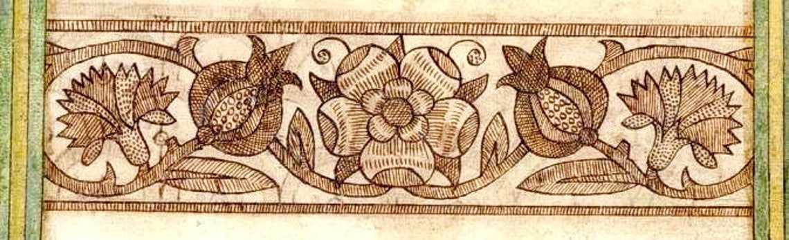 Tudor Roses Borders Set 2 - Machine Embroidery Designs - Etsy