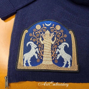 Our Lady of Mesopotamia Machine Ancient Mythology Embroidery Design in ...