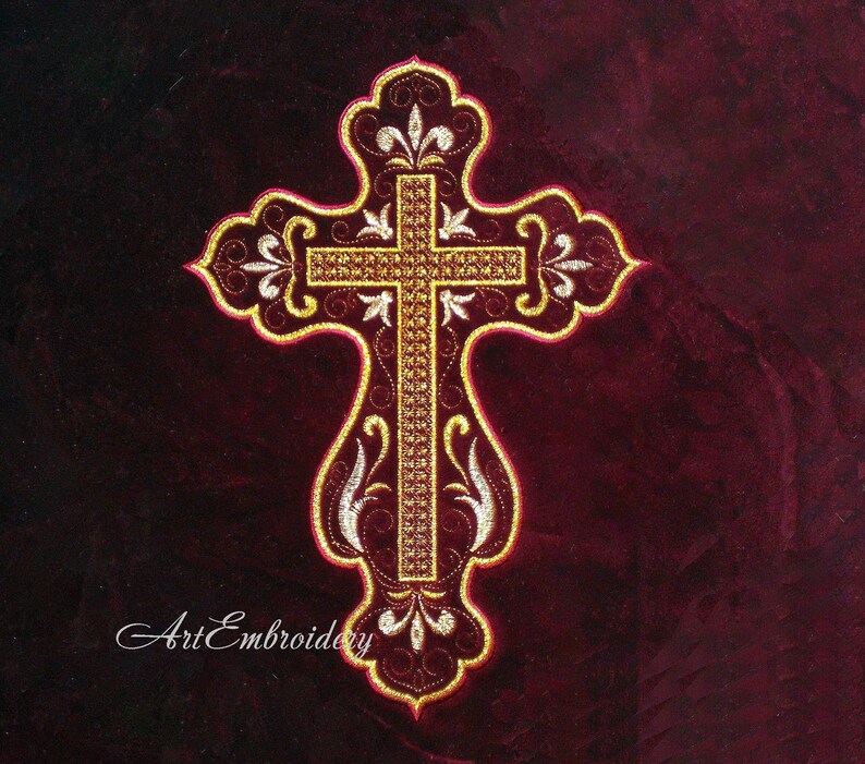Big Crosses Set1 Machine Embroidery Applique' or Patch - Etsy