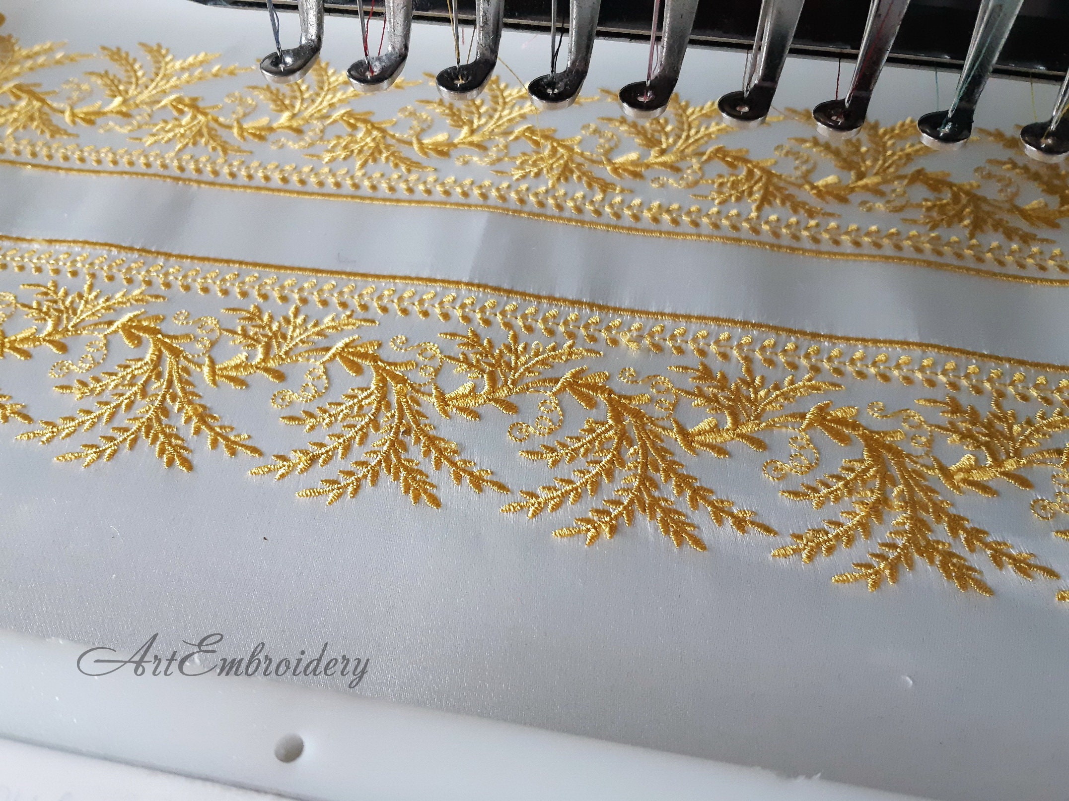 Wheat Borders - Machine Embroidery Designs Set - Etsy Canada