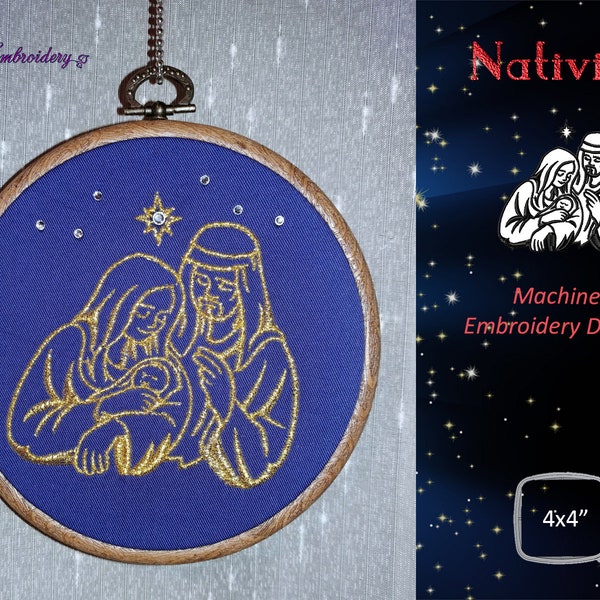 Nativity Outline - Etsy