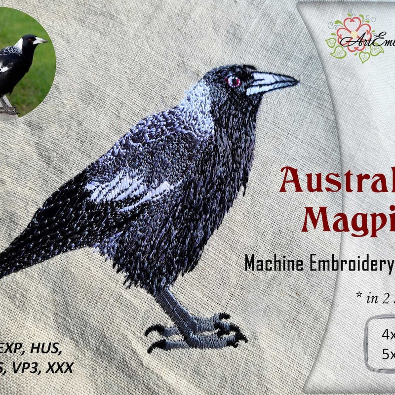 Magpie Pattern - Etsy