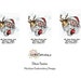 Dear Santa - Machine Embroidery Design in 3 Sizes for Hoop 4x4", 5x5 ...