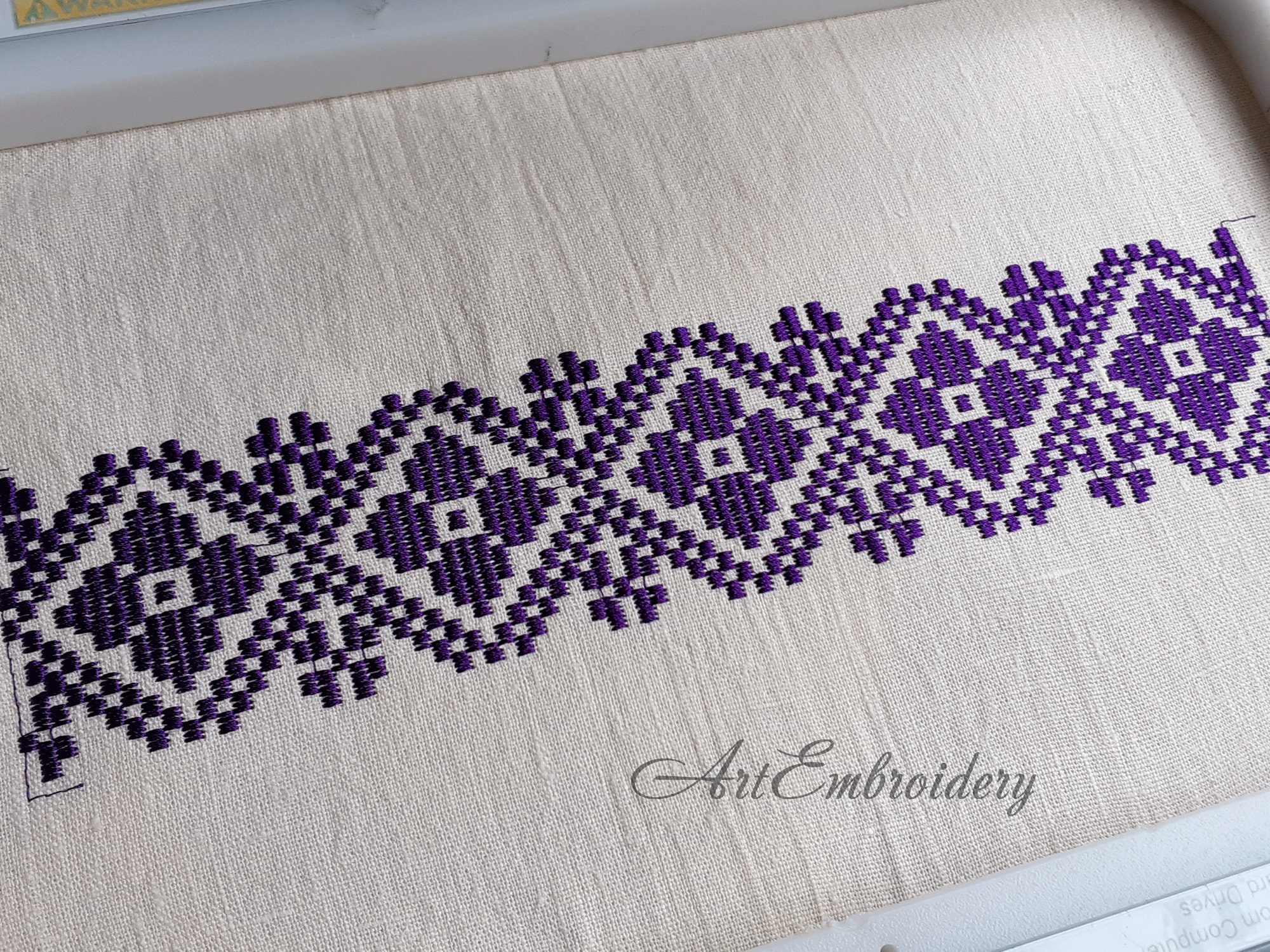 Medieval Perugia Towel Borders: Machine Embroidery Designs (4x4 to 8x12 ...