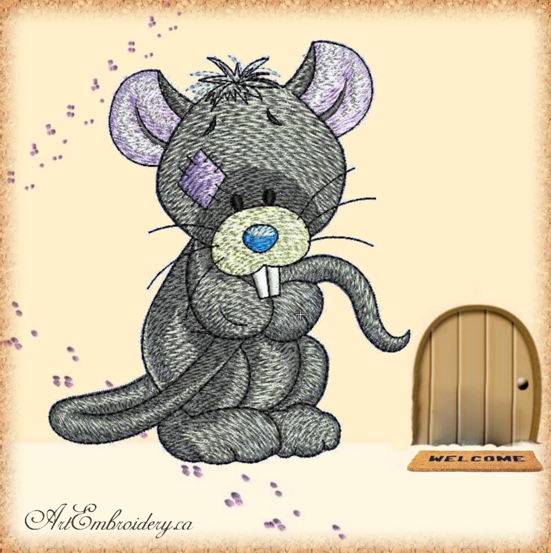 Rat - Machine Embroidery Designs Set for a Babies and Children of a ...
