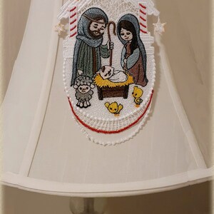 FSL Nativity - Machine Embroidery Freestanding Lace Design in Two Sizes ...