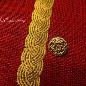 Pre-napoleonic French Military Braided Waistcoat, 1780 - Machine ...