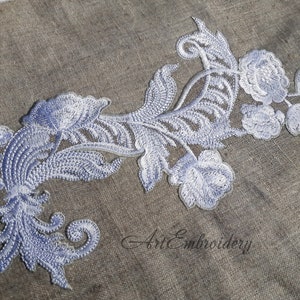 Rococo Floral Scrolls Machine Embroidery Designs: Elisabeth Christine ...