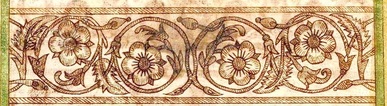 Tudor Roses Border Set 1 - Machine Embroidery Designs Set - Etsy Canada