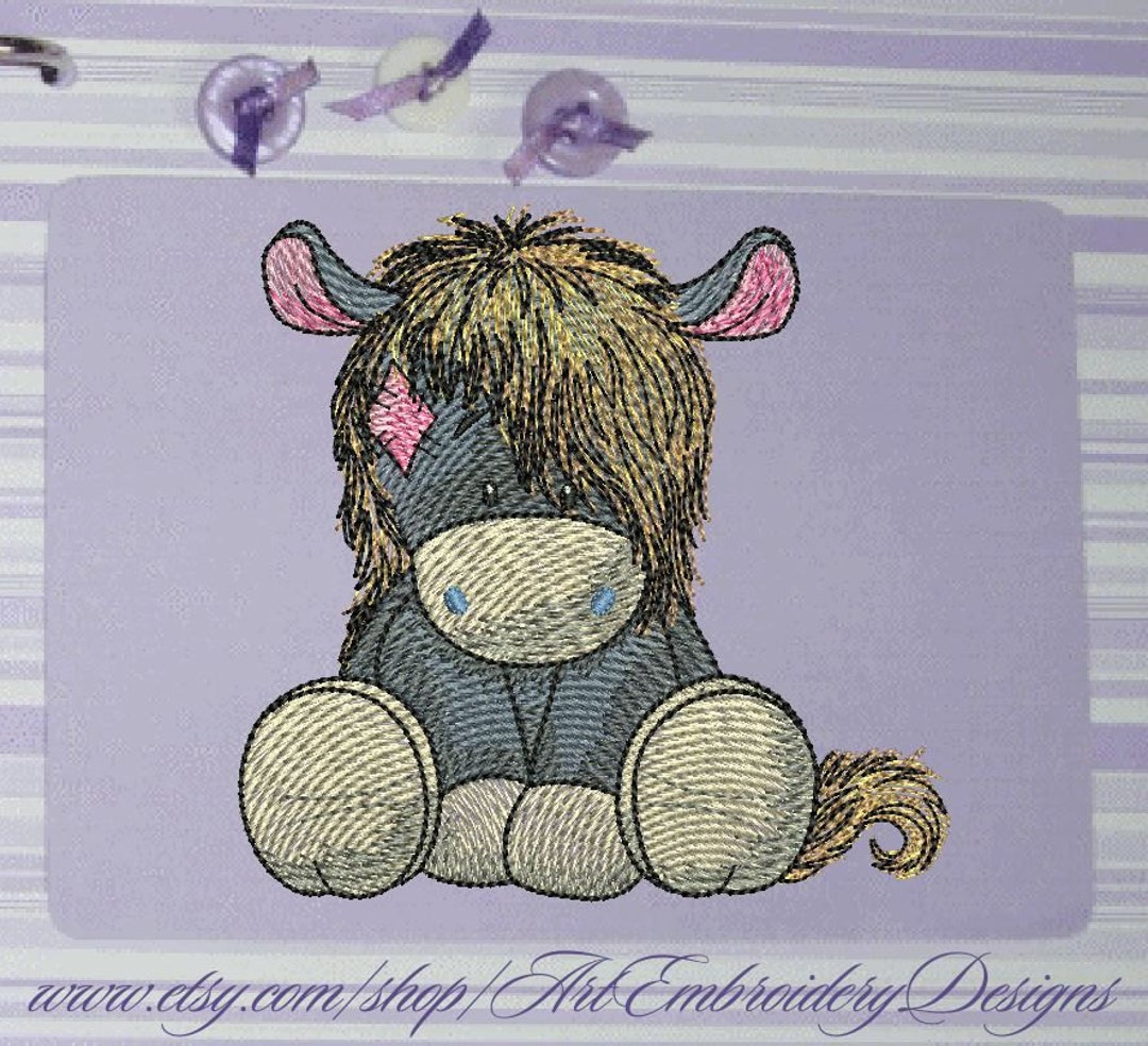 Pony - Machine Embroidery Design for a Baby and Children of Series "old ...