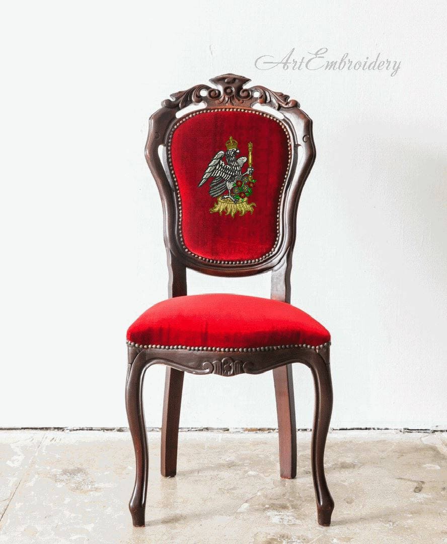 Silver Falcon Falcon Argent with crow and scepter Royal | Etsy