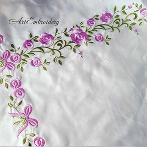 Roses Mittens Machine Embroidery Designs: 18th Century Costume (6x8 ...