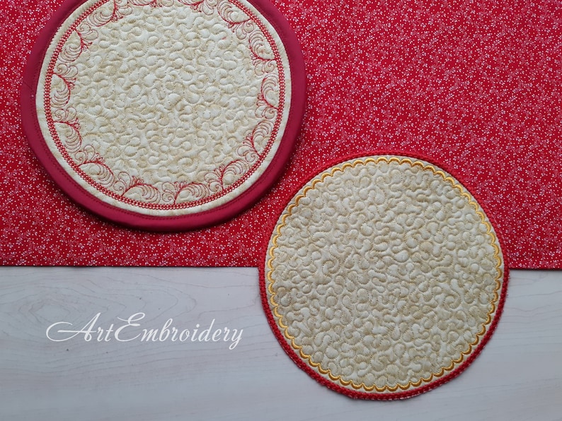 Classic Basic Quilt Stippling Machine Embroidery Designs Set - Etsy