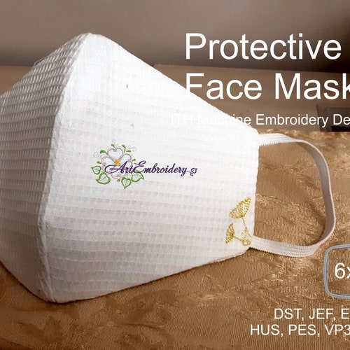 Basic Mask in the Hoop Machine Embroidery Design - Etsy