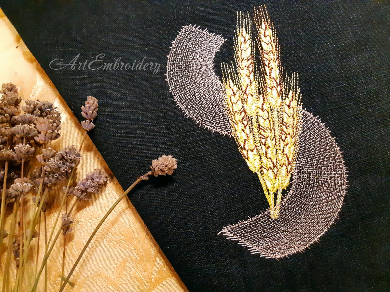 Wheat Ears Stalks of Wheat Machine Embroidery Designs Set - Etsy New ...