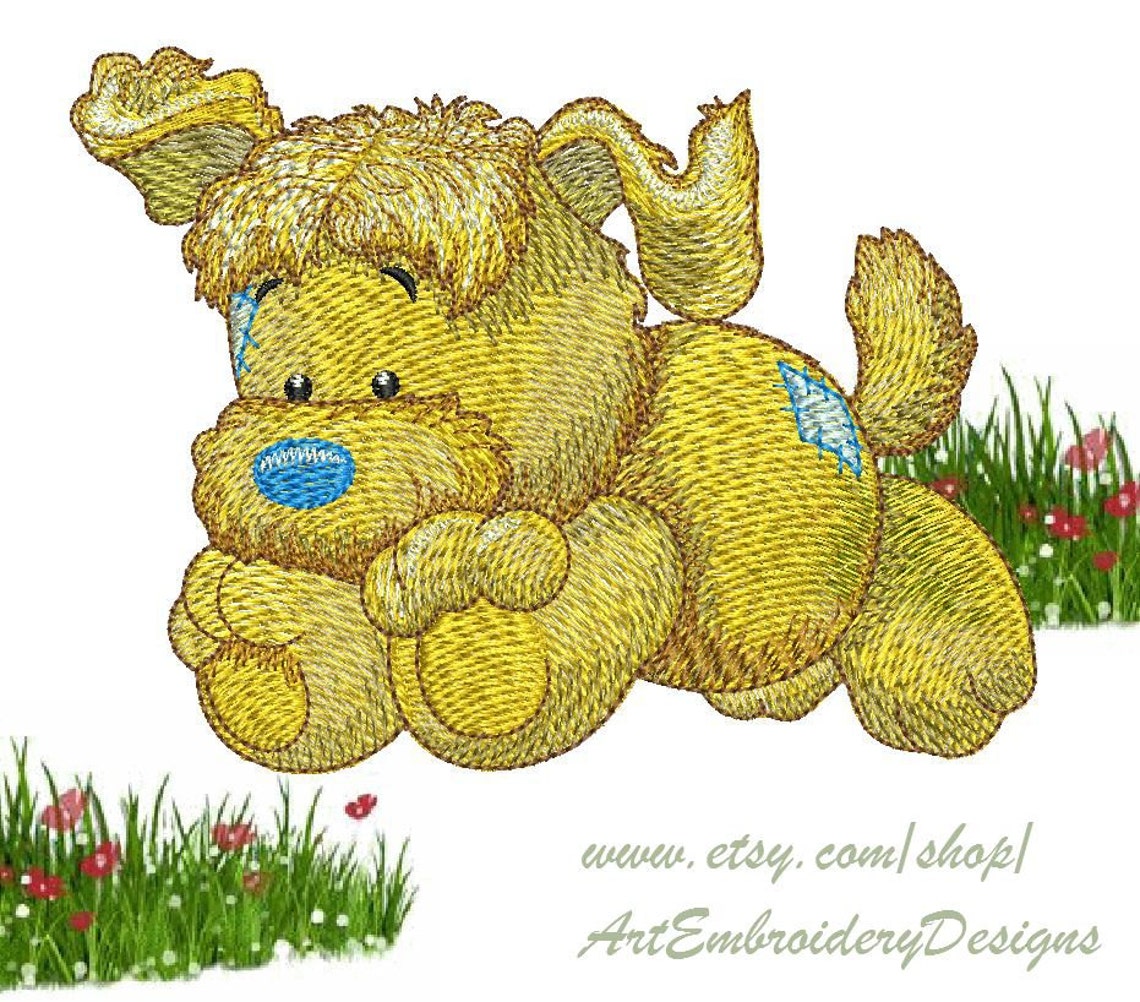 Labradoodle Dog Machine Embroidery Design - Dog Machine Embroidery ...