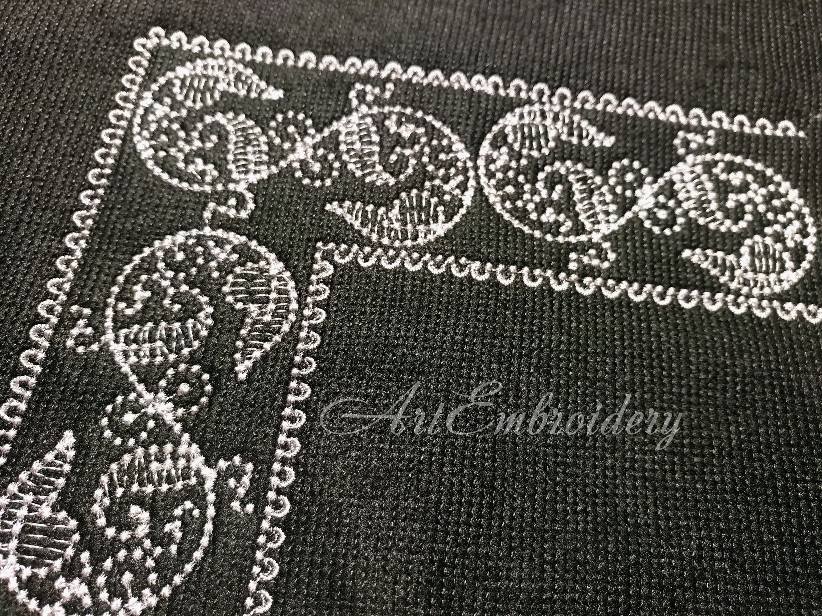 Elizabeth 1 Silver Candlewick Borders and Motifs Machine - Etsy