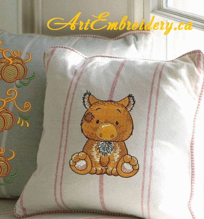Wombat - Old Toy Machine Embroidery Design in 2 Sizes for Hoop 4x4 and ...