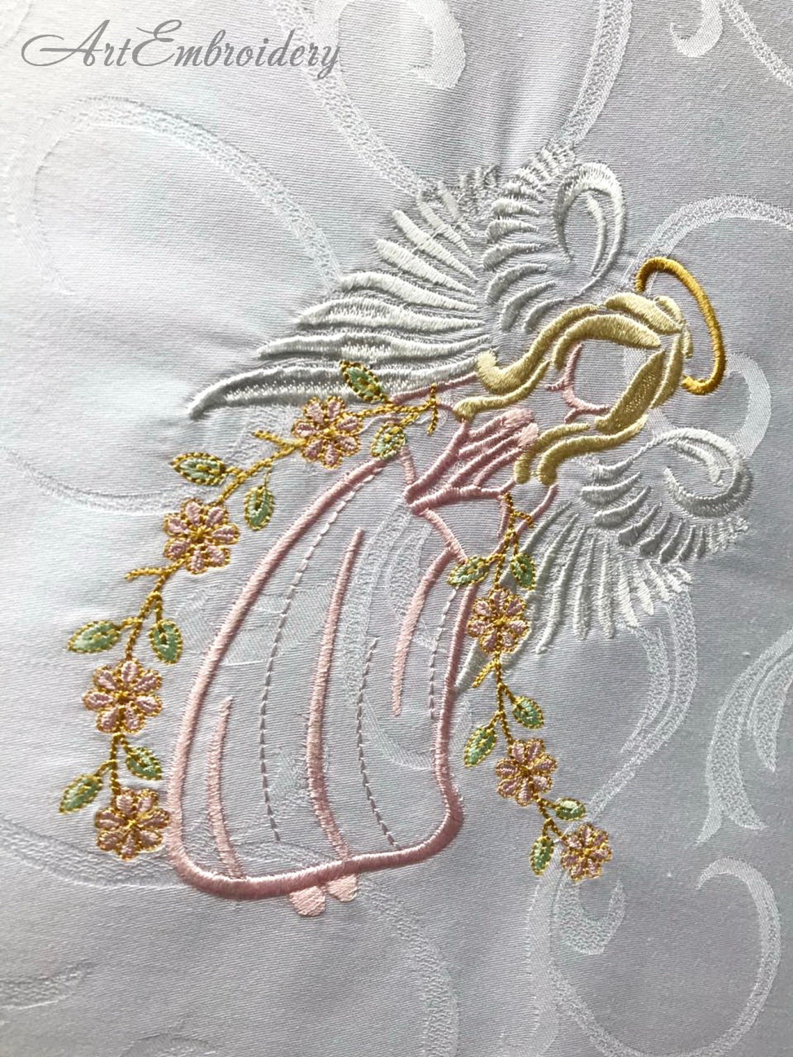 Garden Angel Machine Embroidery Designs Set for Hoops - Etsy Canada