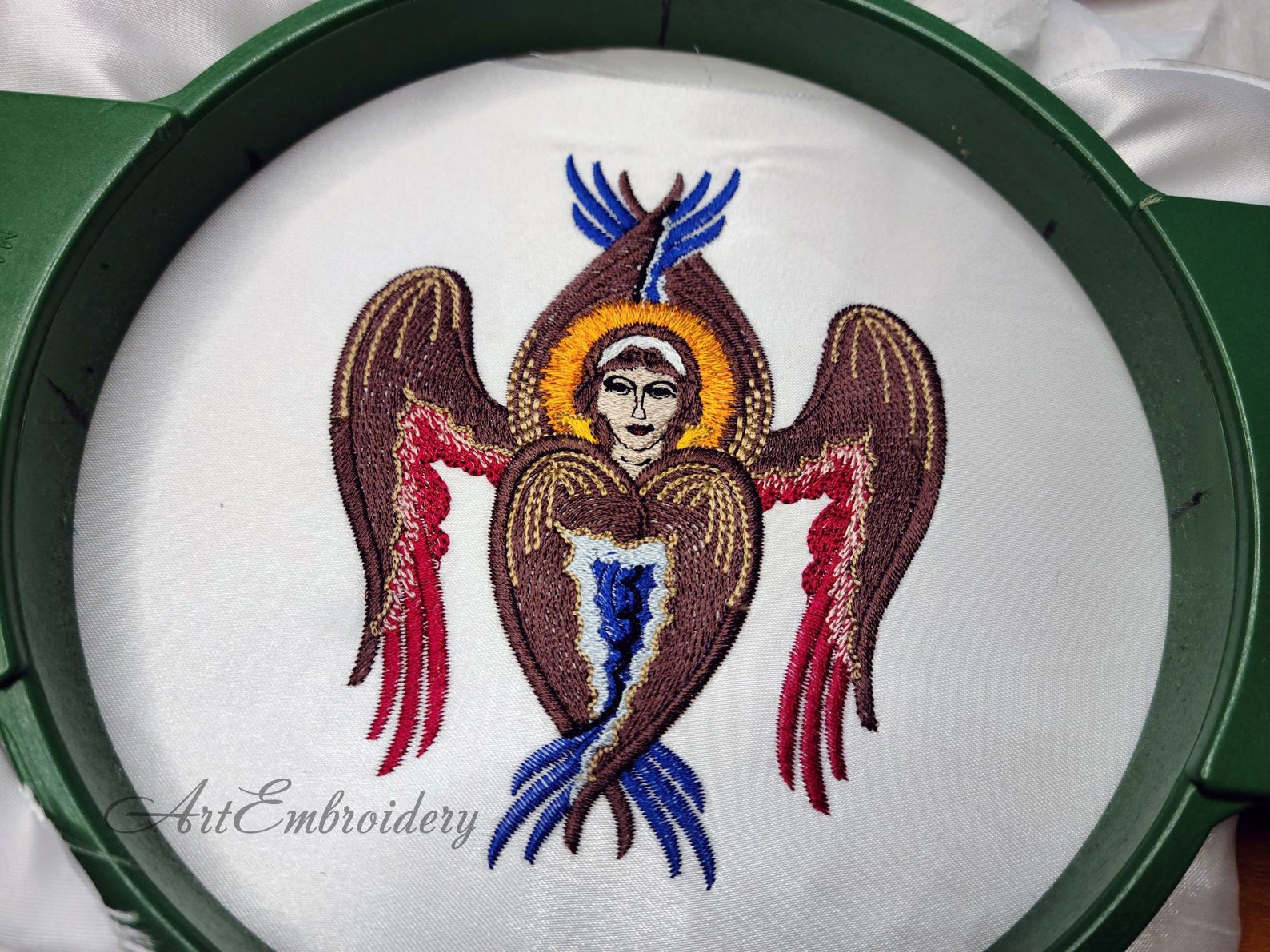Byzantine Seraphim - Machine Embroidery Design in 2 Sizes - Etsy