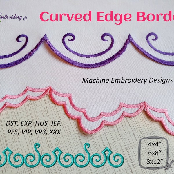 Border Embroidery - Etsy