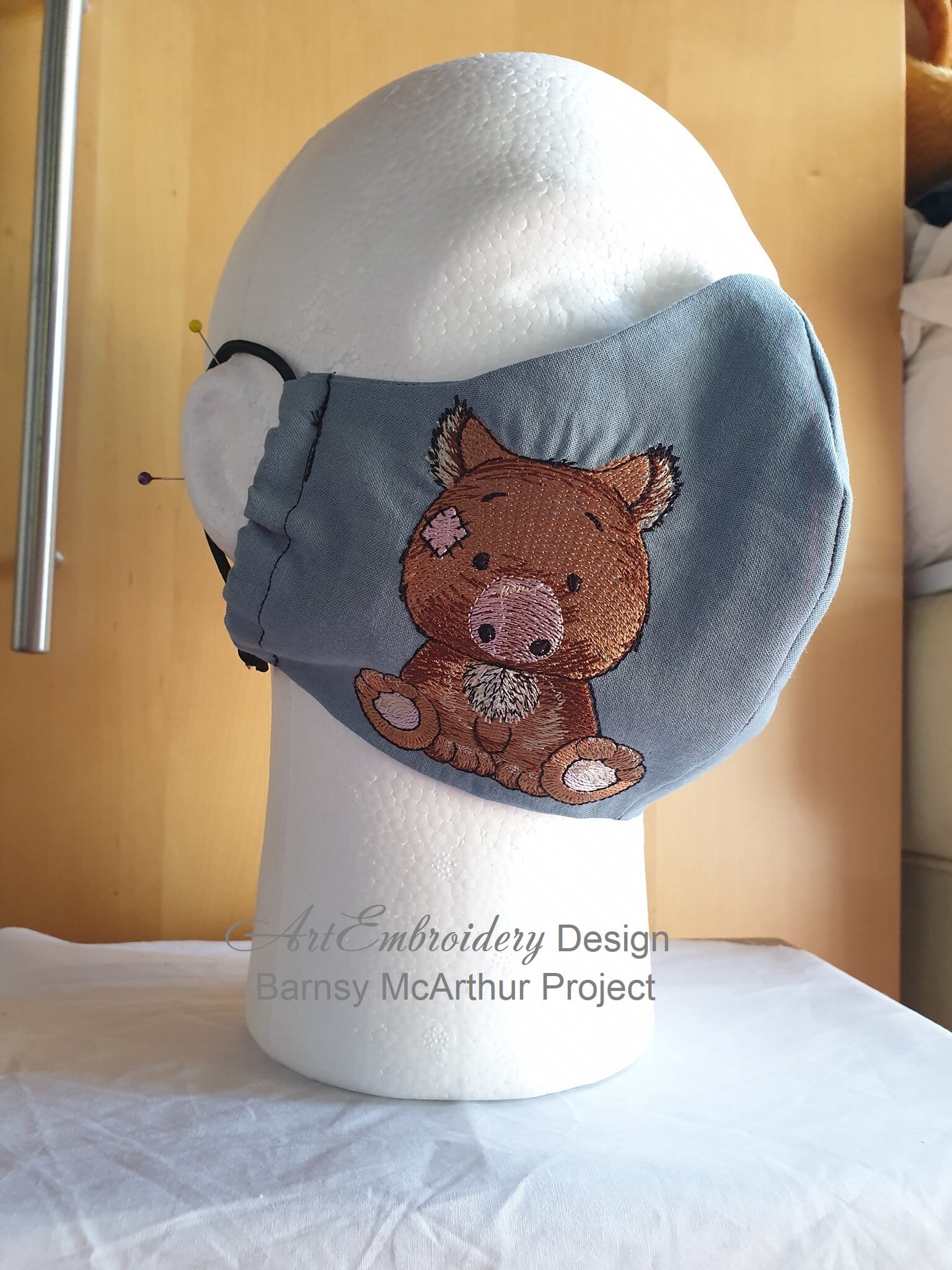 Wombat - Old Toy Machine Embroidery Design in 2 Sizes for Hoop 4x4 and ...