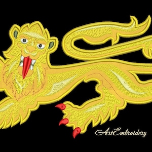 Heraldic Tabard, the Royal Badges - Applique Machine Embroidery Designs ...