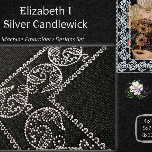 Renaissance Ivy Borders Machine Embroidery Designs Set for - Etsy