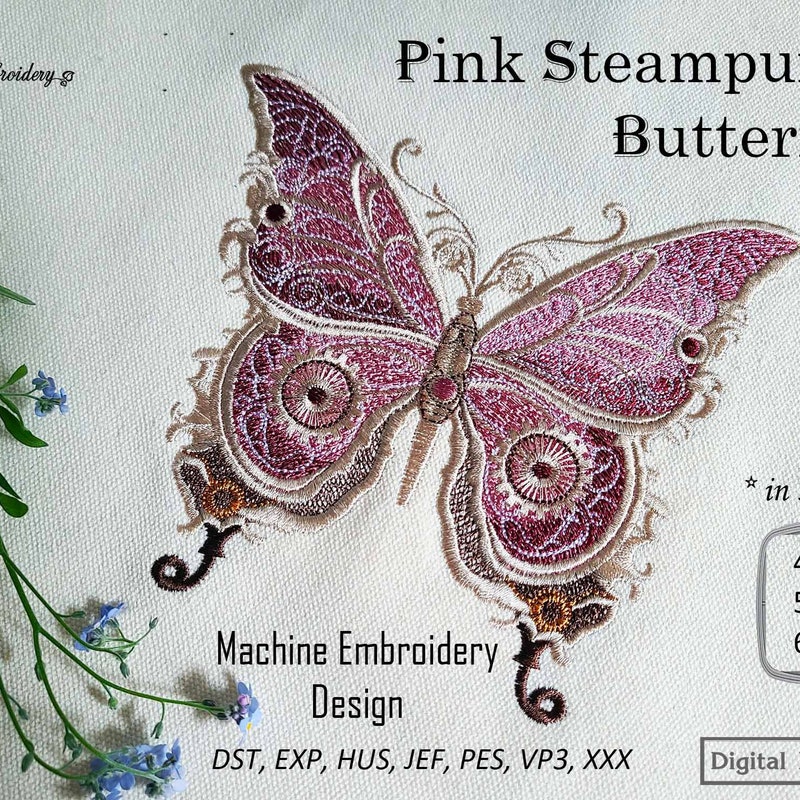 Steampunk Embroidery - Etsy