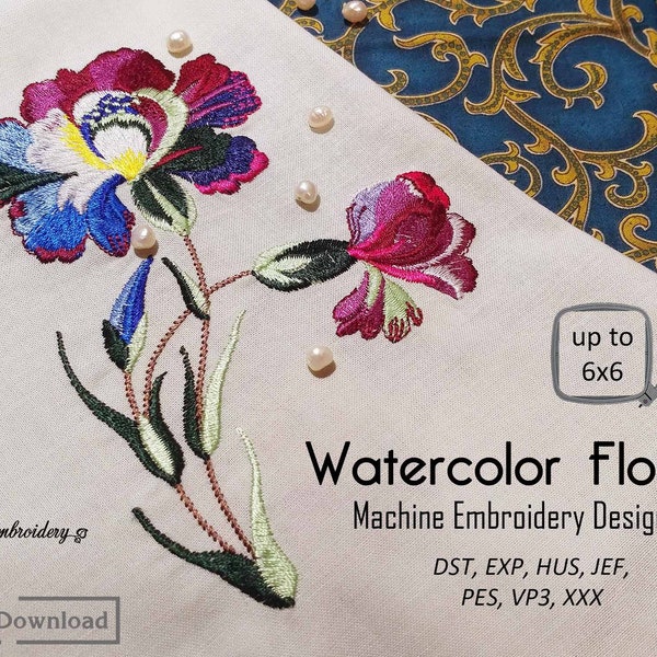 Boho Machine Embroidery - Etsy
