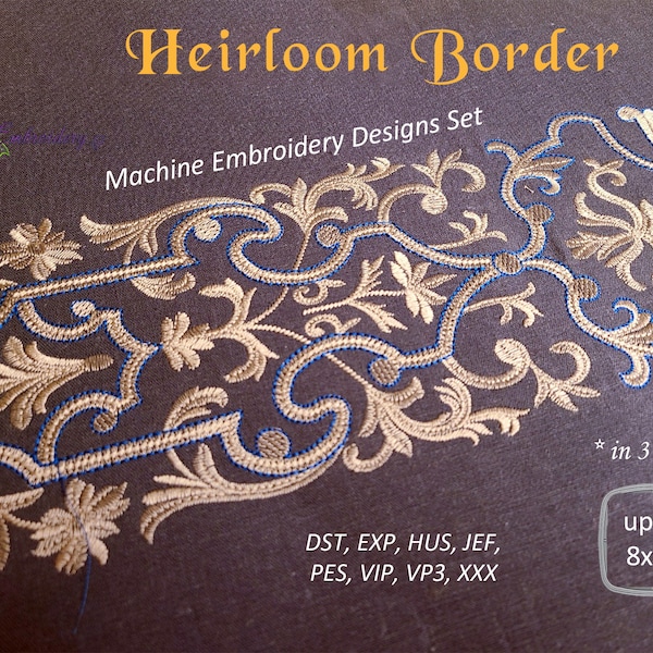 Heirloom Embroidery Designs - Etsy