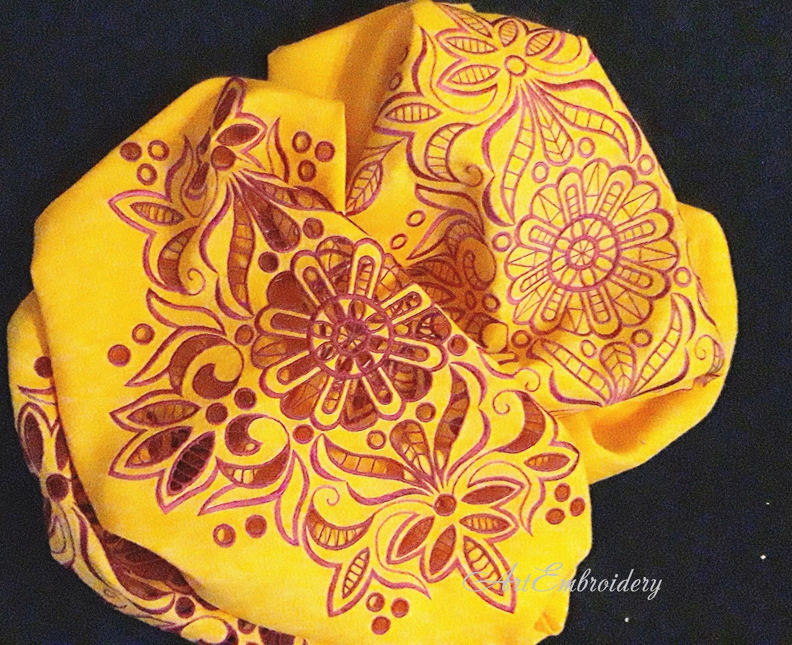 Fashion Cutwork Machine Embroidery Richelieu Designs Set for - Etsy