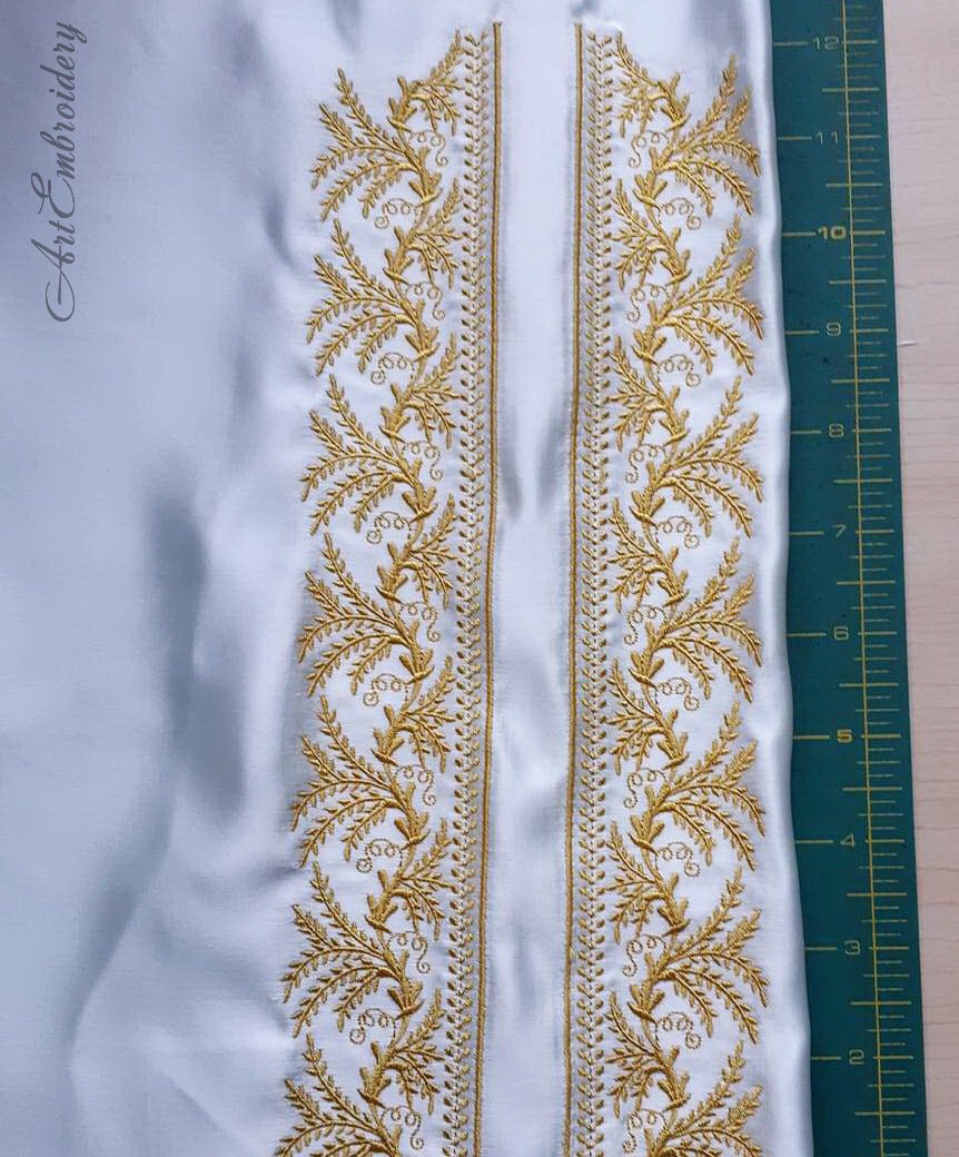 Wheat Borders - Machine Embroidery Designs Set - Etsy