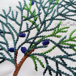 Juniper Berries - Machine Embroidery Design in 3 Sizes for Hoop 5x7 ...