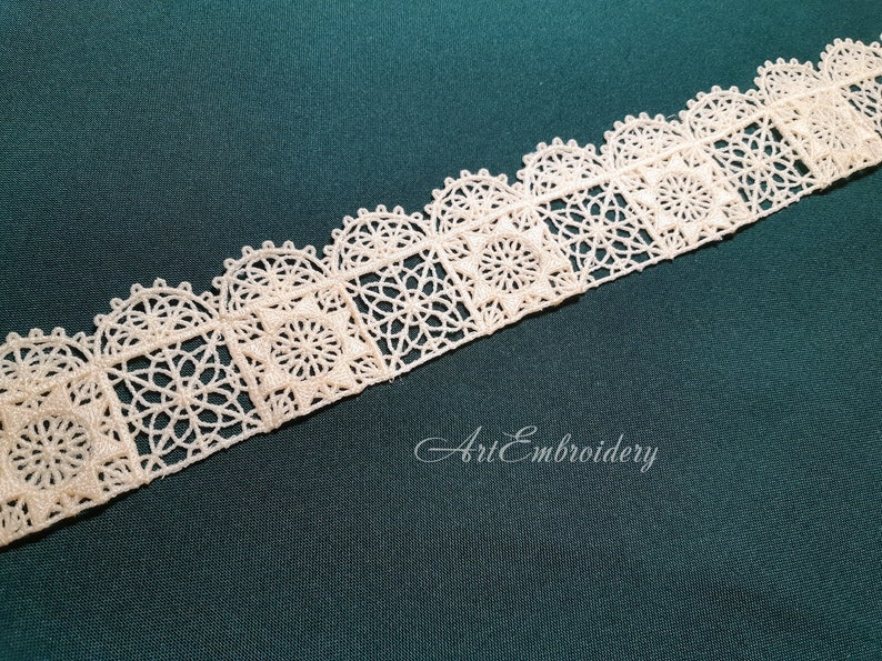 Reticella Italian Lace Collar: 17th Century Embroidery Designs (4x4 ...