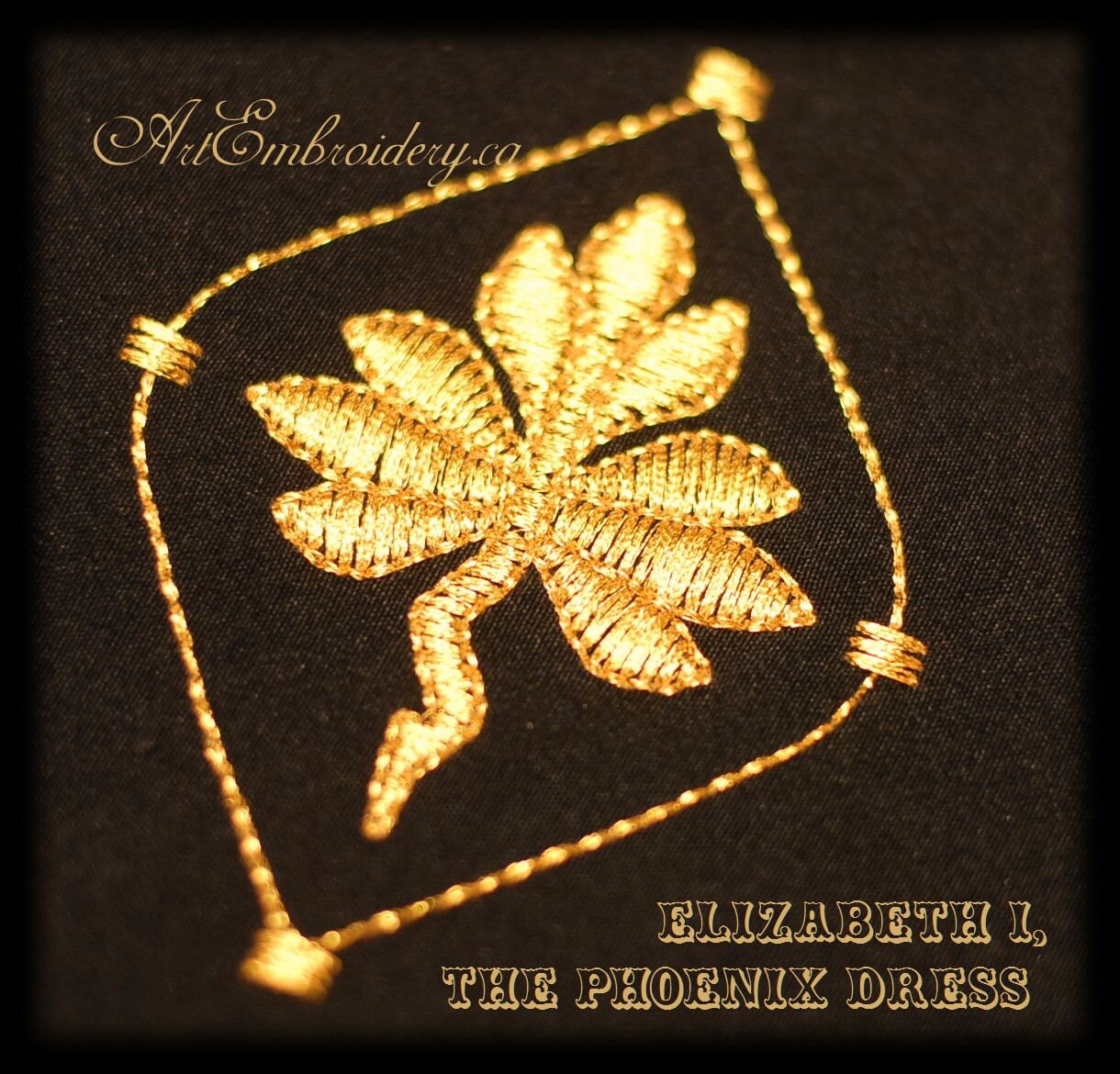 Elizabeth 1 the Phoenix Gold Motives Historical Embroidery - Etsy Canada