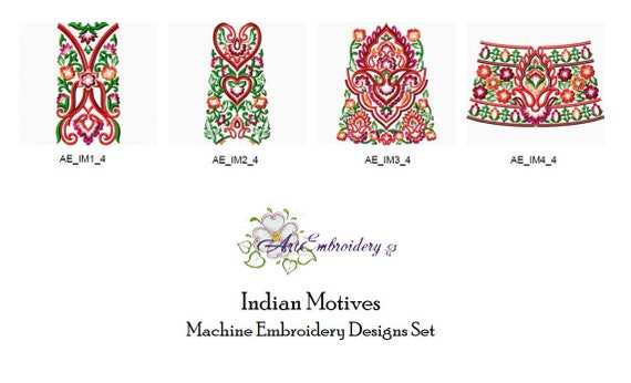Indian Motifs And Designs