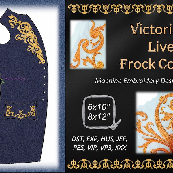Victorian Frock Coat - Etsy