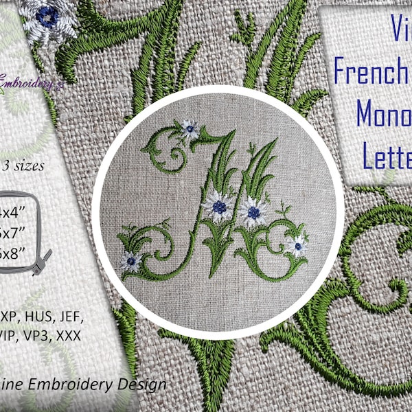 Monogram Letter M - Etsy