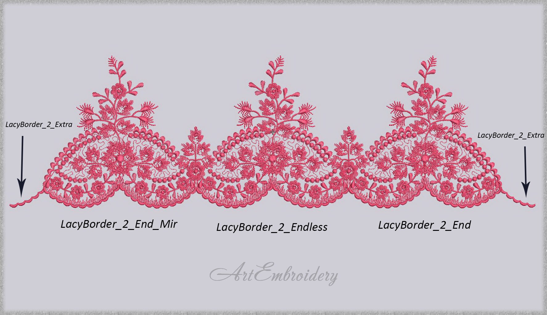 Towel Edge Border - Machine Embroidery Designs Set for Hoop 5x7" - Etsy ...