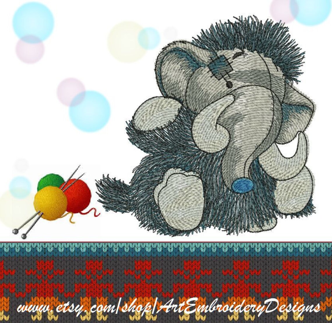 Mammoth needles Machine Embroidery Designs Set - Etsy