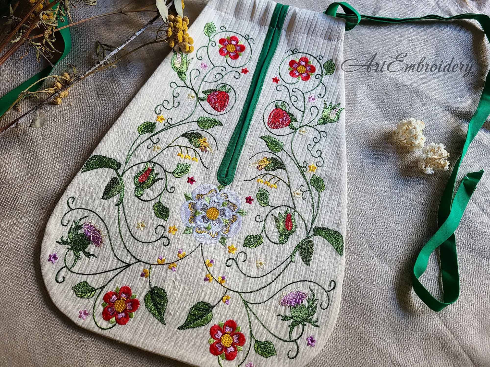 Outlander Fraser Pocket Machine Embroidery Design assembled | Etsy