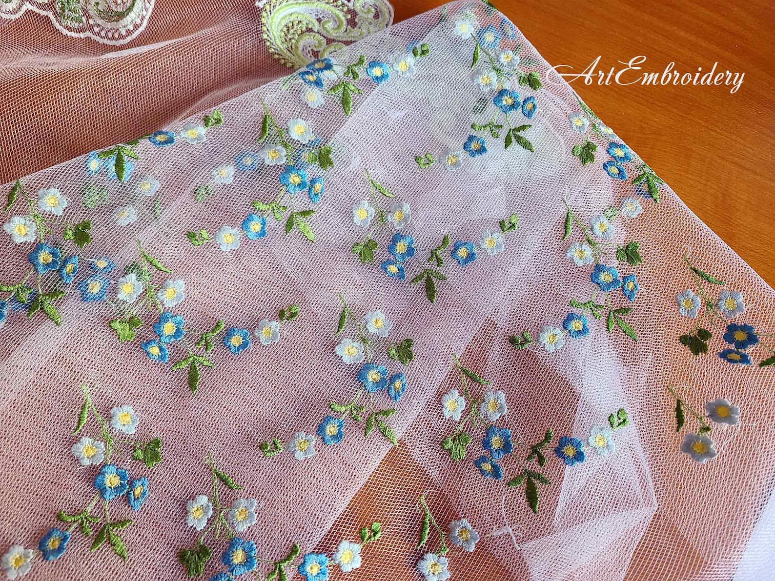 Forget-me-not Field Machine Embroidery Flowers Designs Set - Etsy