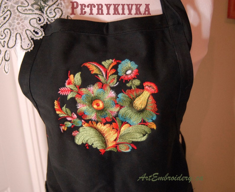 Petrykivka Machine Embroidery Designs Set | Etsy