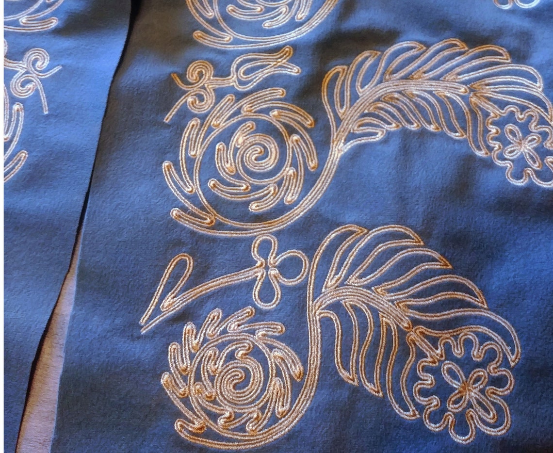 Robe Soutache Borders, 1810 - Machine Embroidery Designs Set, Hoop From ...