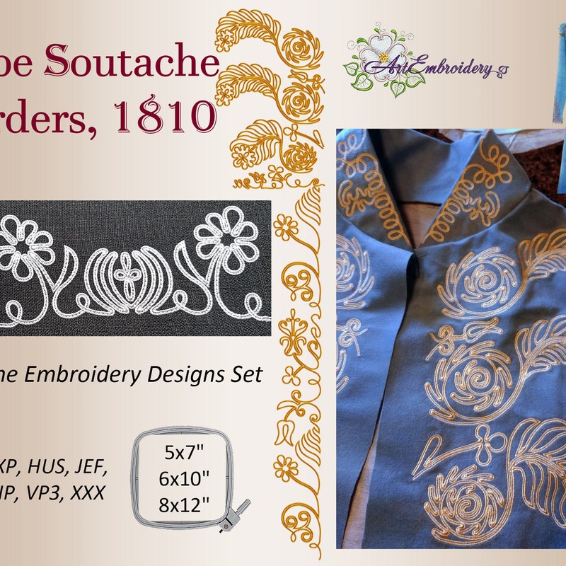 Soutache Embroidery - Etsy