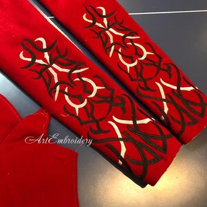 Heartrender's Formal Kefta Machine Embroidery Designs Set for Cosplay ...