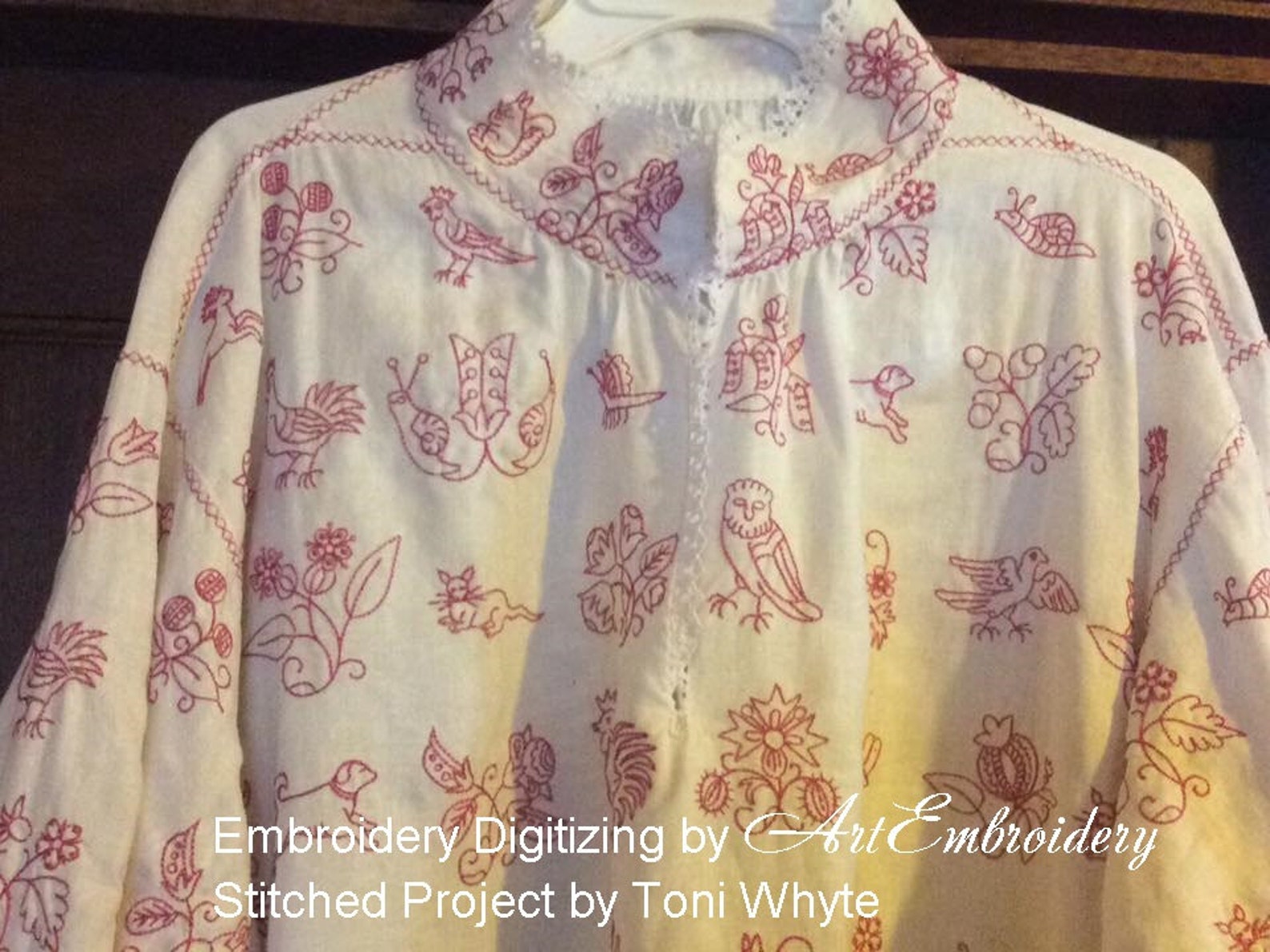 Elizabethan Blackwork Floral Designs - Historical 16 Century Machine ...