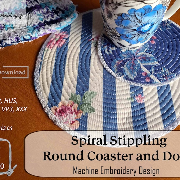 In the Hoop Coaster - Etsy