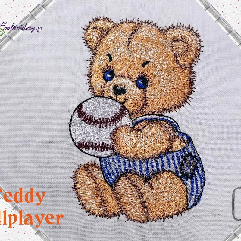Bear Hand Embroidery - Etsy